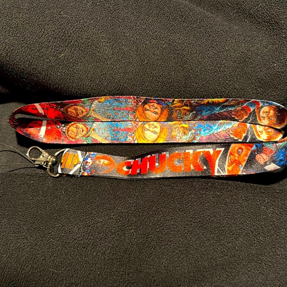 Accessories | New Chucky Id Badge Keychain Lanyard Holder | Poshmark